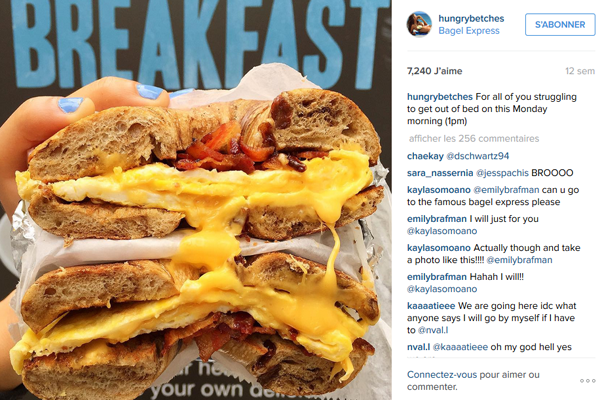 Hungrybetches, l'Instagram qui donne faim | OpenMinded