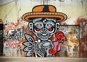 Neuzz, le street-art mexicain inspiré des Aztèques | OpenMinded
